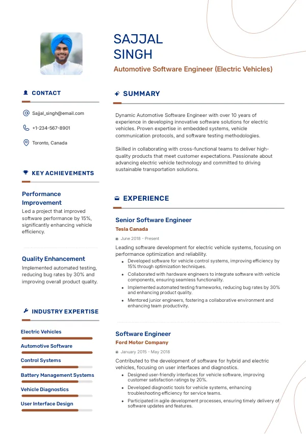 Automotive Software Engineer (Electric Vehicles) Opportunities in ...